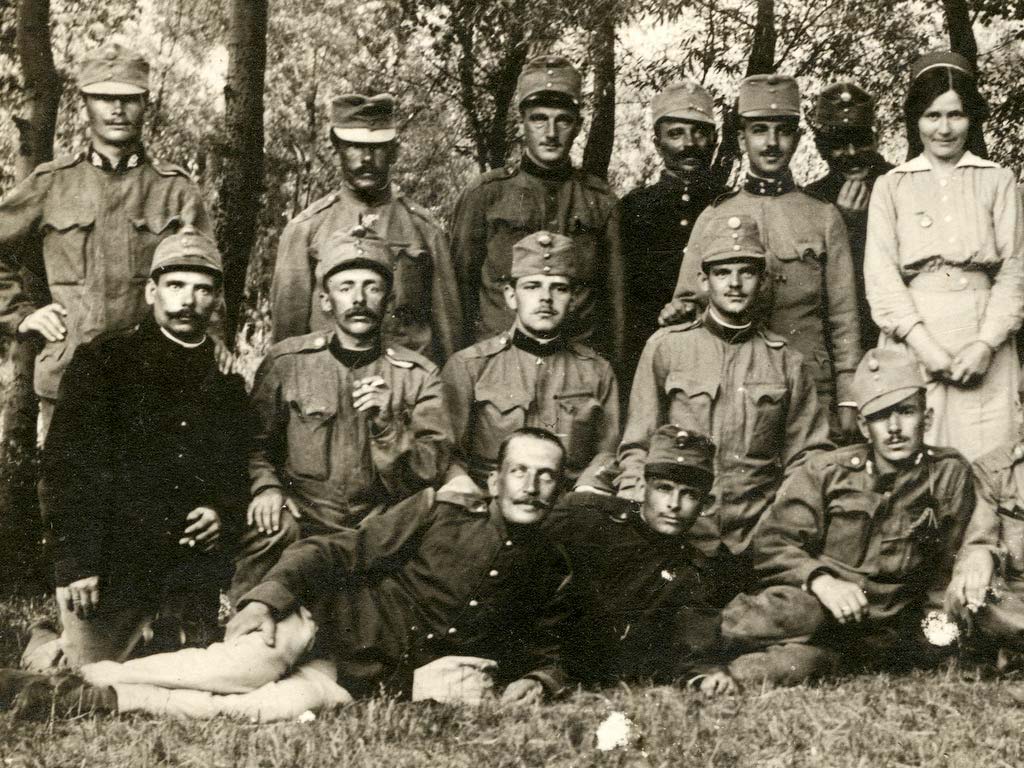 1915 Dunaj – Vojaška rezervna bolnišnica | Stare slike