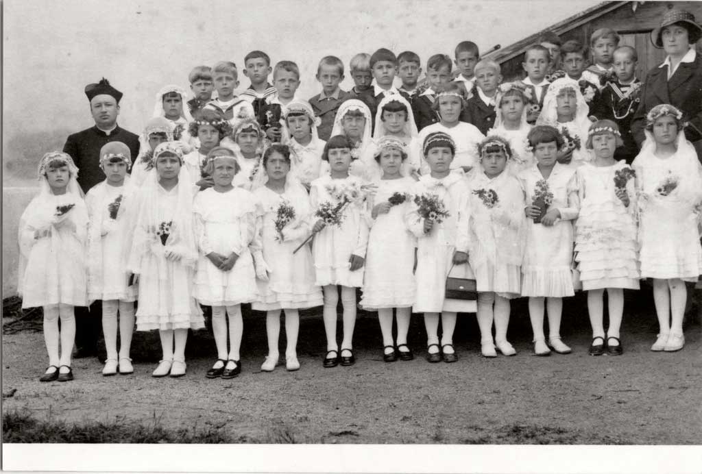 1934 Rakek – Prvo sv. obhajilo | Stare slike