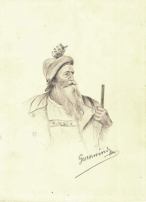 1869 Med Blokami in Predjamo – Dnevnik Rudolfa Geschwinda (1) | Stare slike