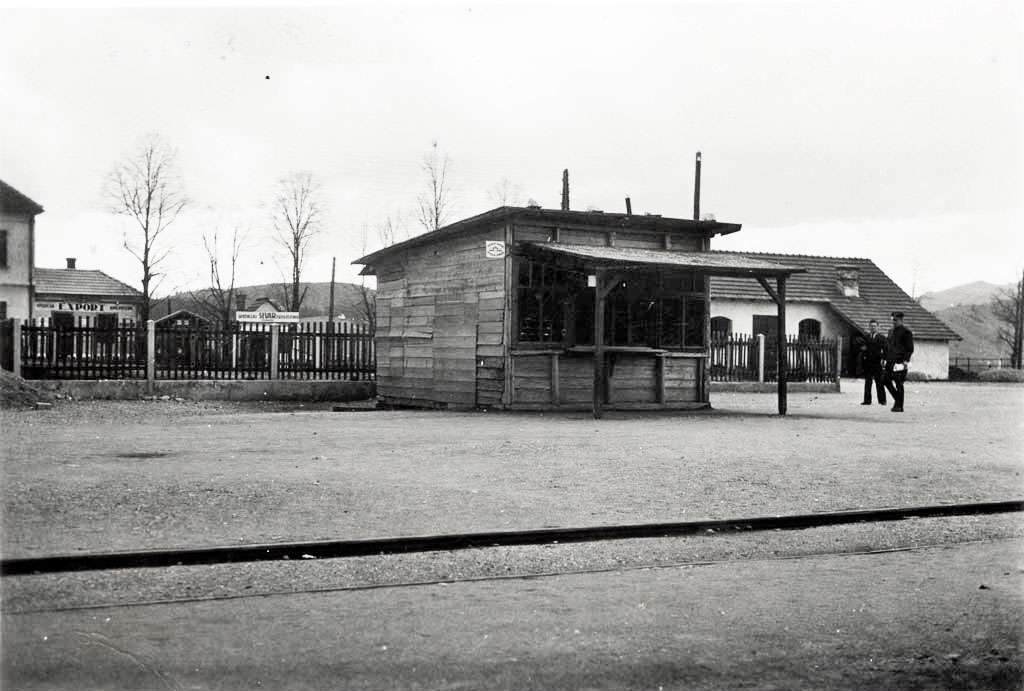 1940 Rakek – Na kolodvoru | Stare slike